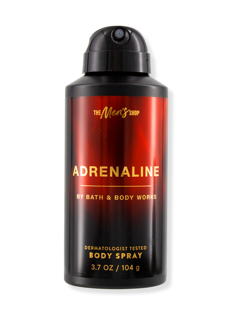 Bath & Body Works - Spray corporel - Adrénaline - Pour hommes - 104g ...