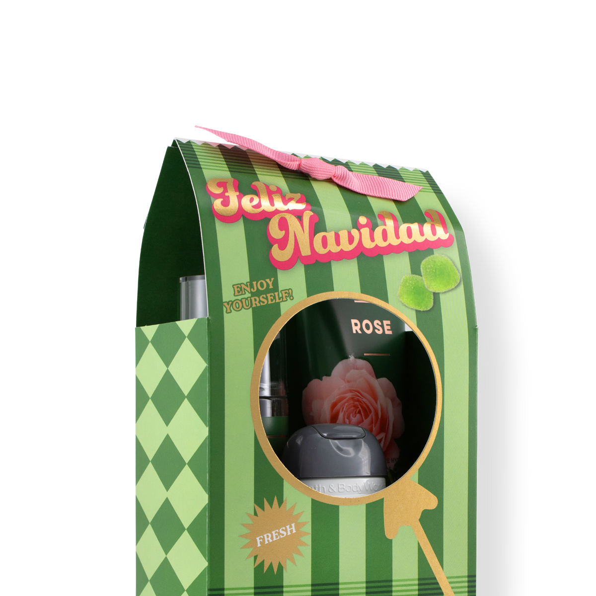 Bath & Body Works - Gift set - Feliz Navidad - Rose / Rose Water & Ivy ...