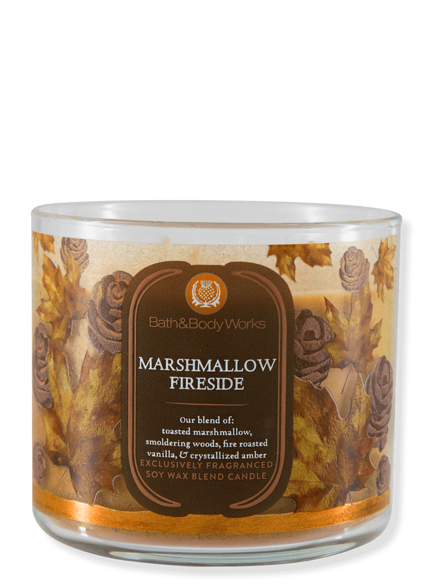 Bath & Body Works - 3-Wick Candle - Marshmallow Fireside - 411g – Bath & Body Works by Unlimited ...