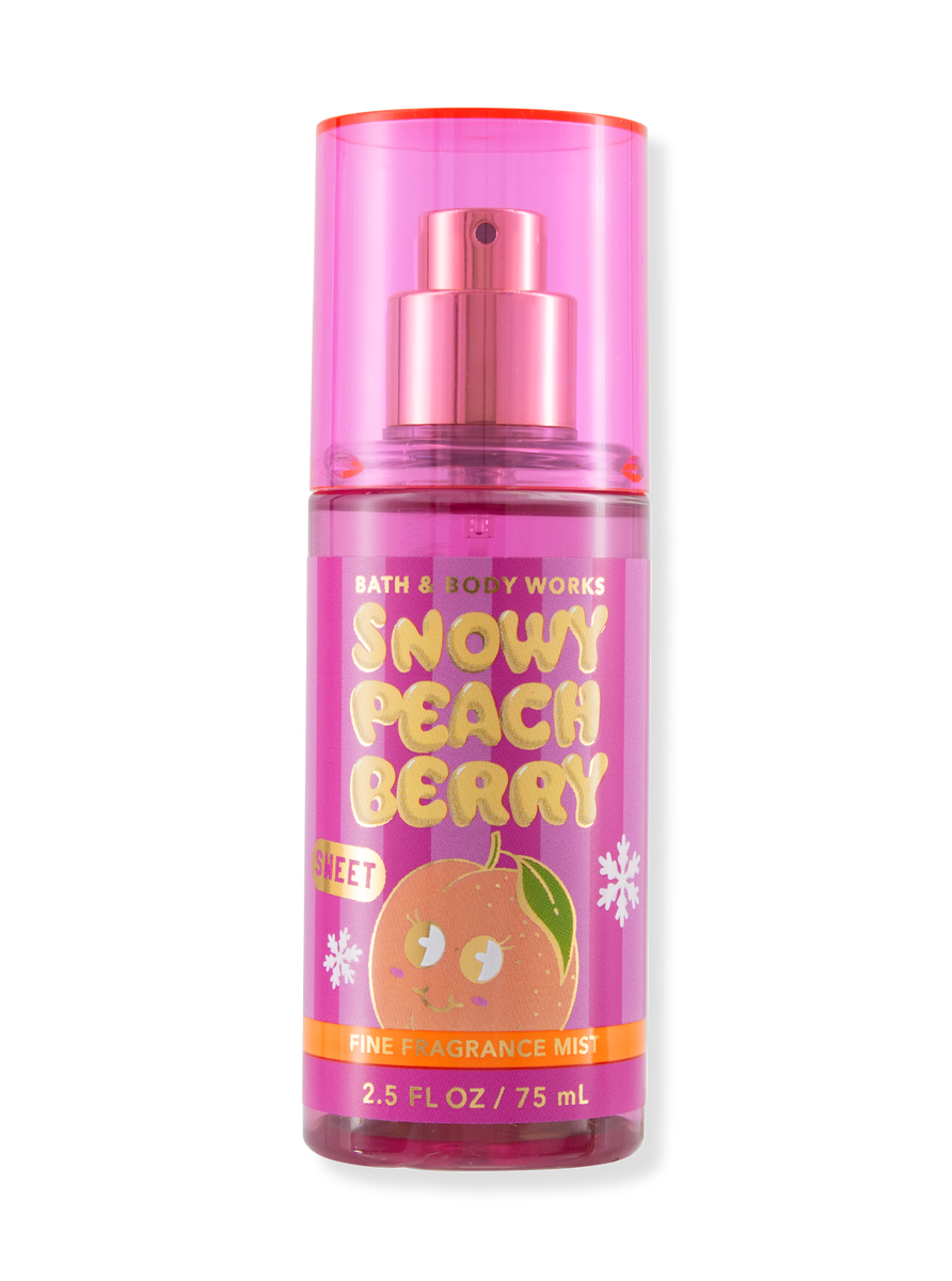 Bath & Body Works - Body Spray - Snowy Peach Berry (Travel Size) – Bath ...